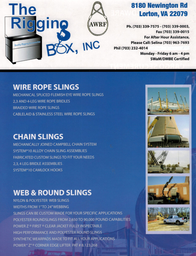 Rigging Card - The Rigging Box