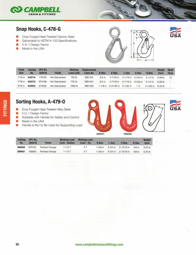 Hooks - The Rigging Box