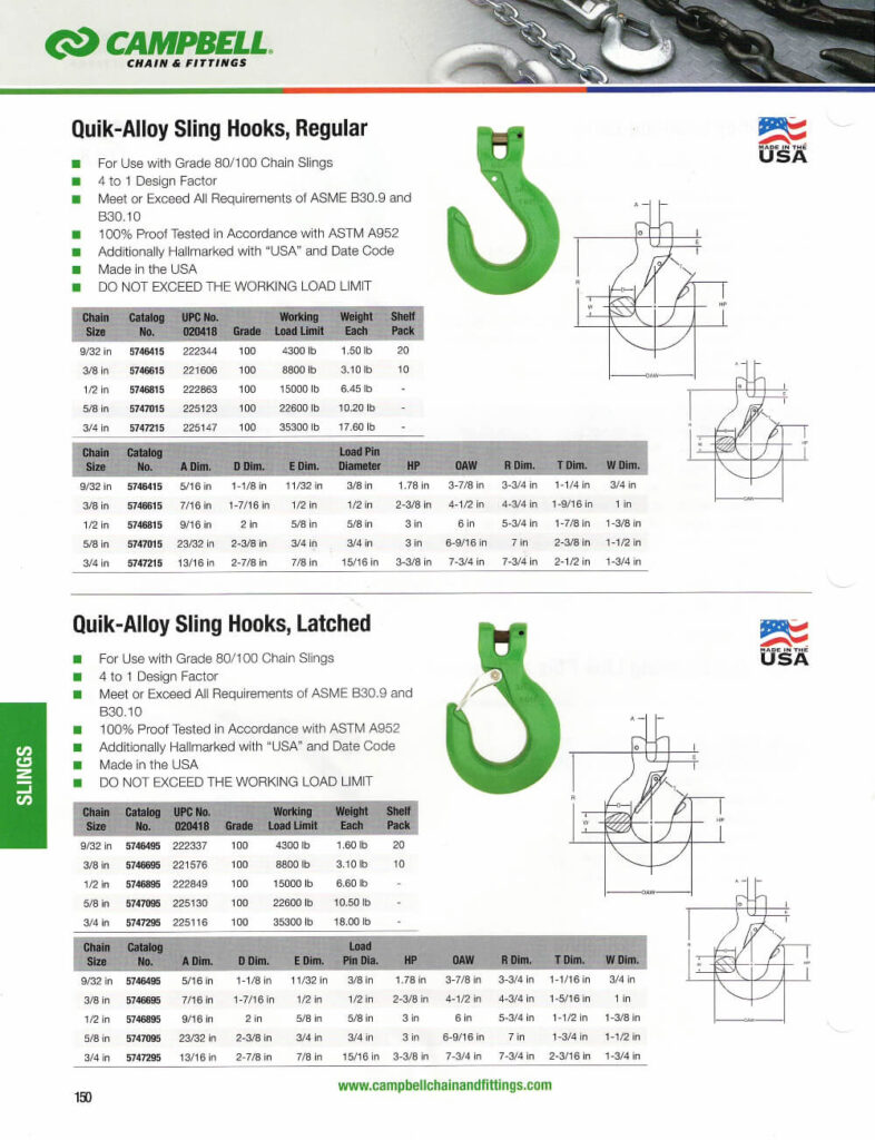 Hooks - The Rigging Box