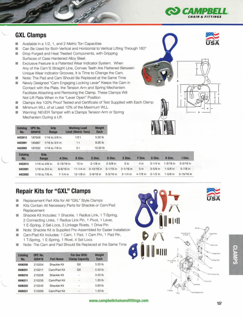 Clamps - The Rigging Box