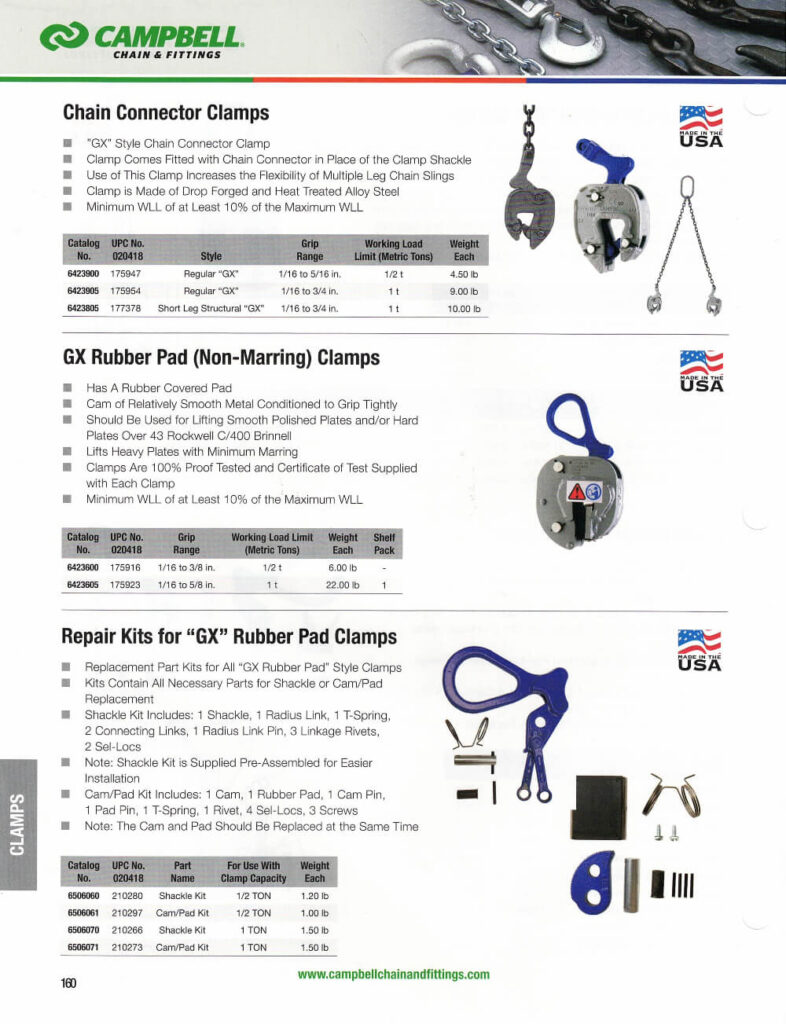 Clamps - The Rigging Box